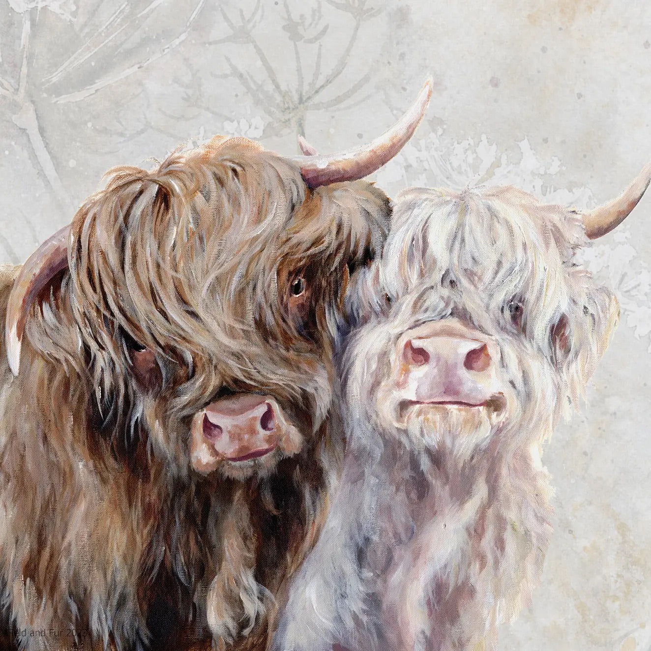 Highland Cow Glass Chopping Board – Colready Highlands
